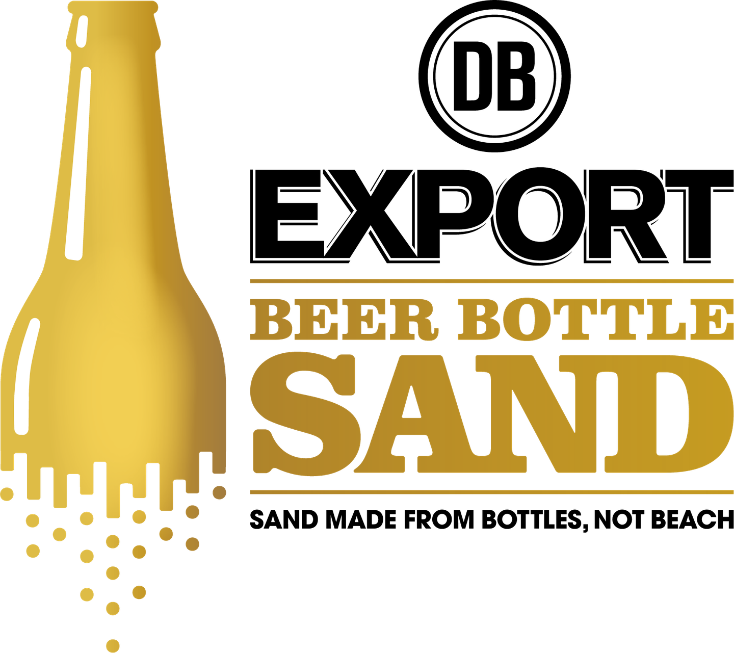 Download Beer Bottle Logo - Db Export Beer Bottle Sand PNG Image with ...