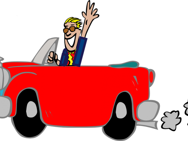 Driving Clipart Car Rider - Driving Car Clip Art - Free Transparent PNG ...