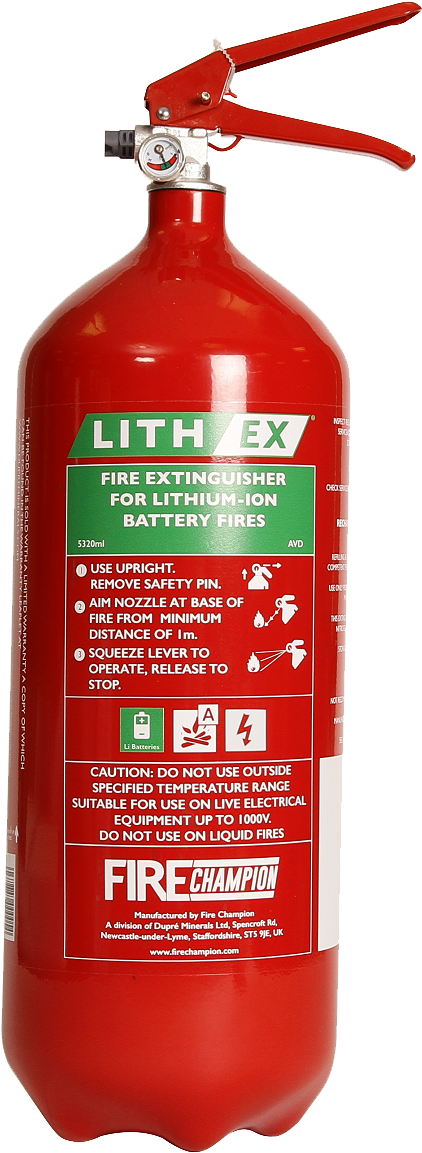 Download Lith-ex Extinguishers Specifically Designed To Extinguish ...
