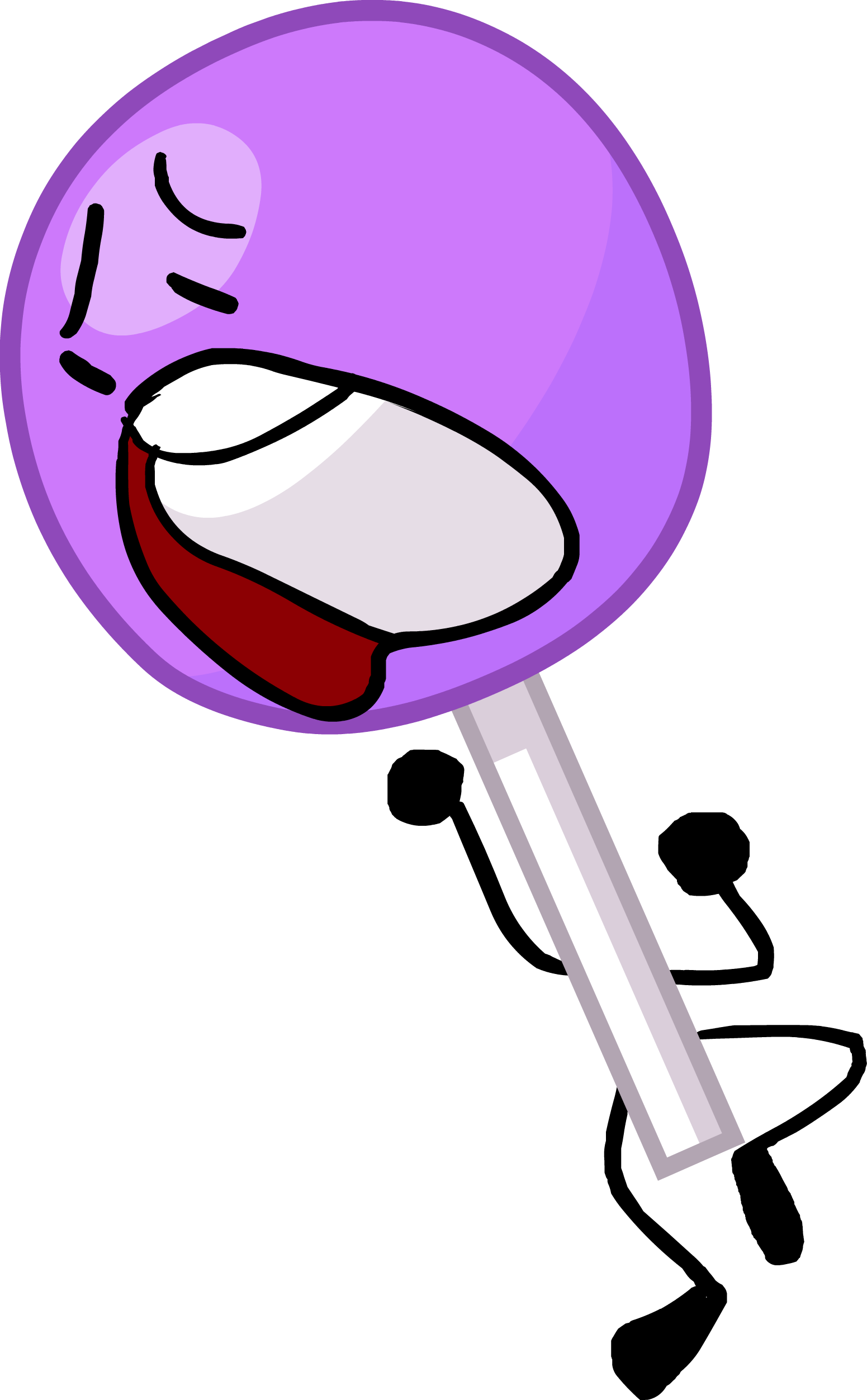 Download Lollipop Wiki Pose - Battle For Bfdi Lollipop PNG Image with ...