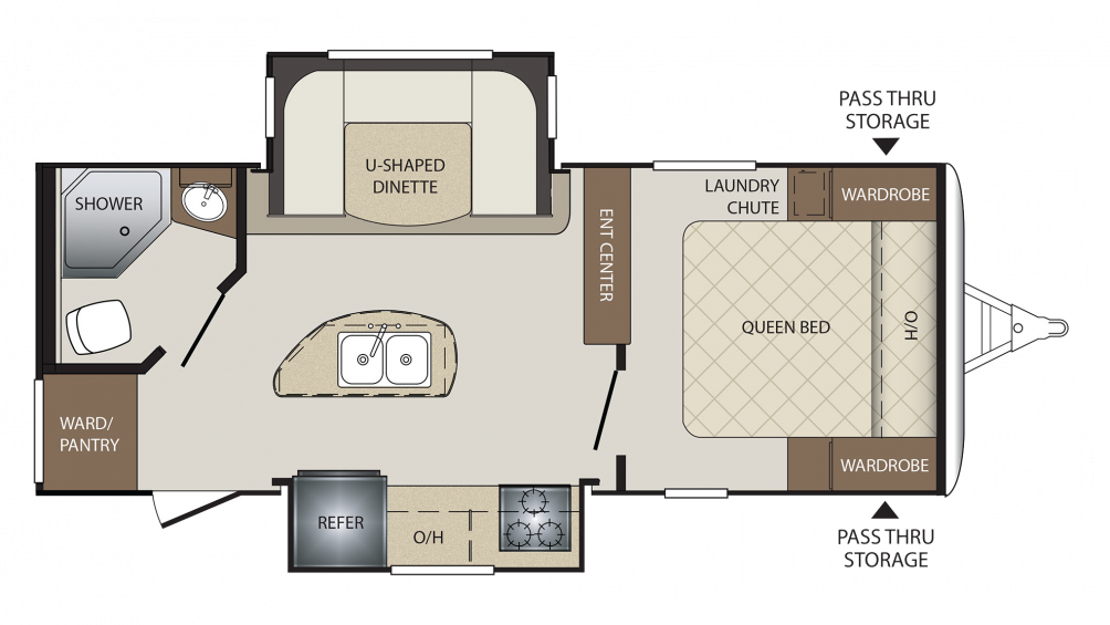 Download 2019 Bullet 220rbi Floor Plan - 2019 Keystone Bullet 243bhs ...