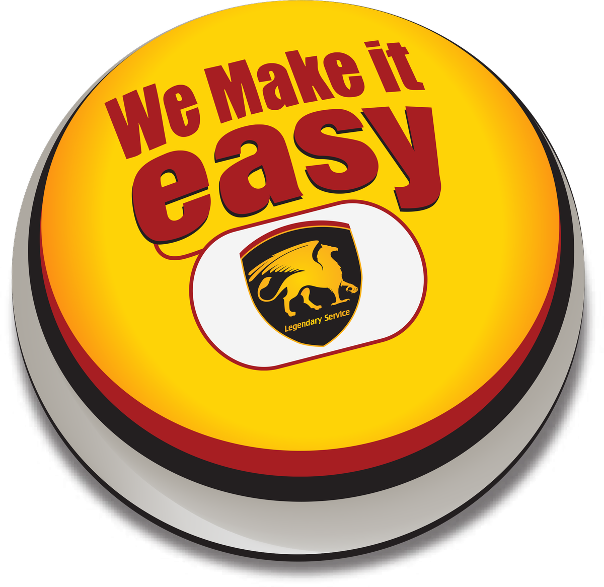 Download We Are Your Easy Button For All Your Heating And Ac - Emblem ...