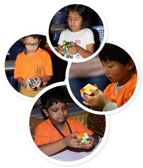Rubik's Cube Courses At Kids Concepts - Collage - Free Transparent PNG ...