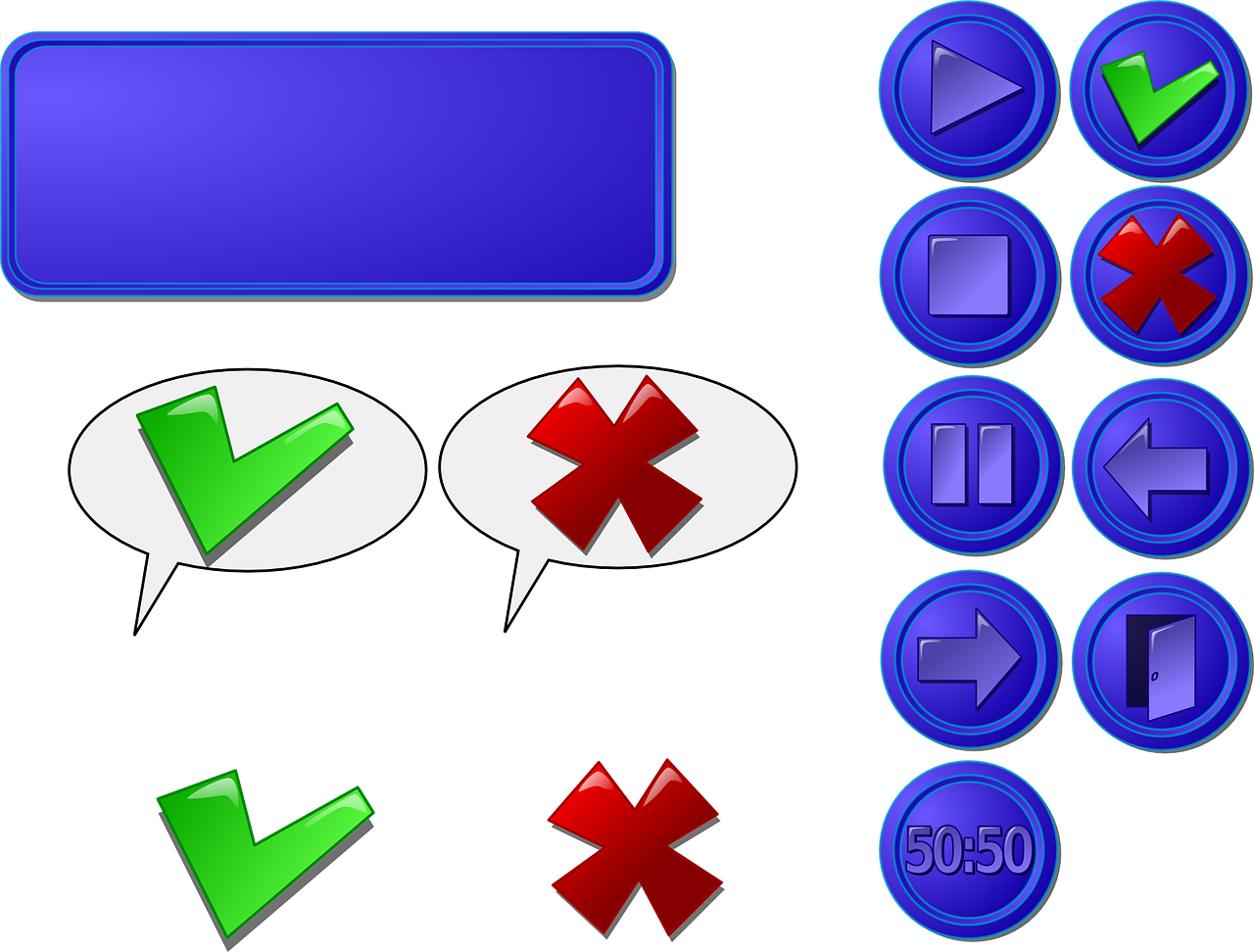Download Gui Buttons Cross - เครื่องหมาย การ ลบ Clipart PNG Image with ...