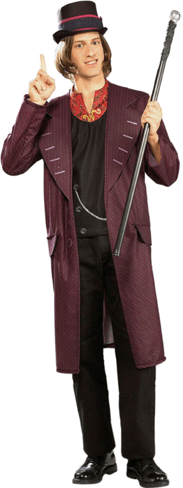 Download Willy Wonka Costume Costume Charlie And The Chocolate