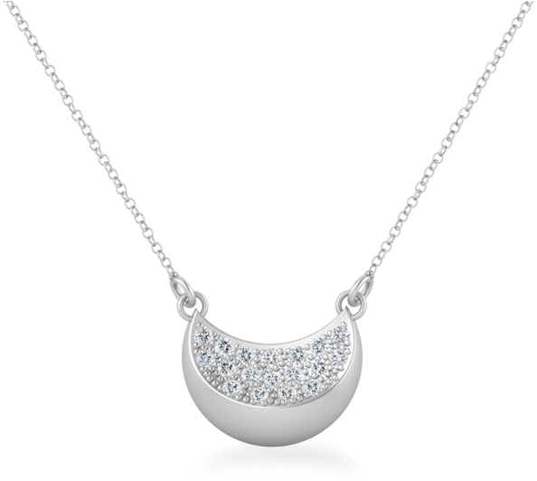 Download You Might Also Like Crescent Moon 14ky And Diamond - Locket ...