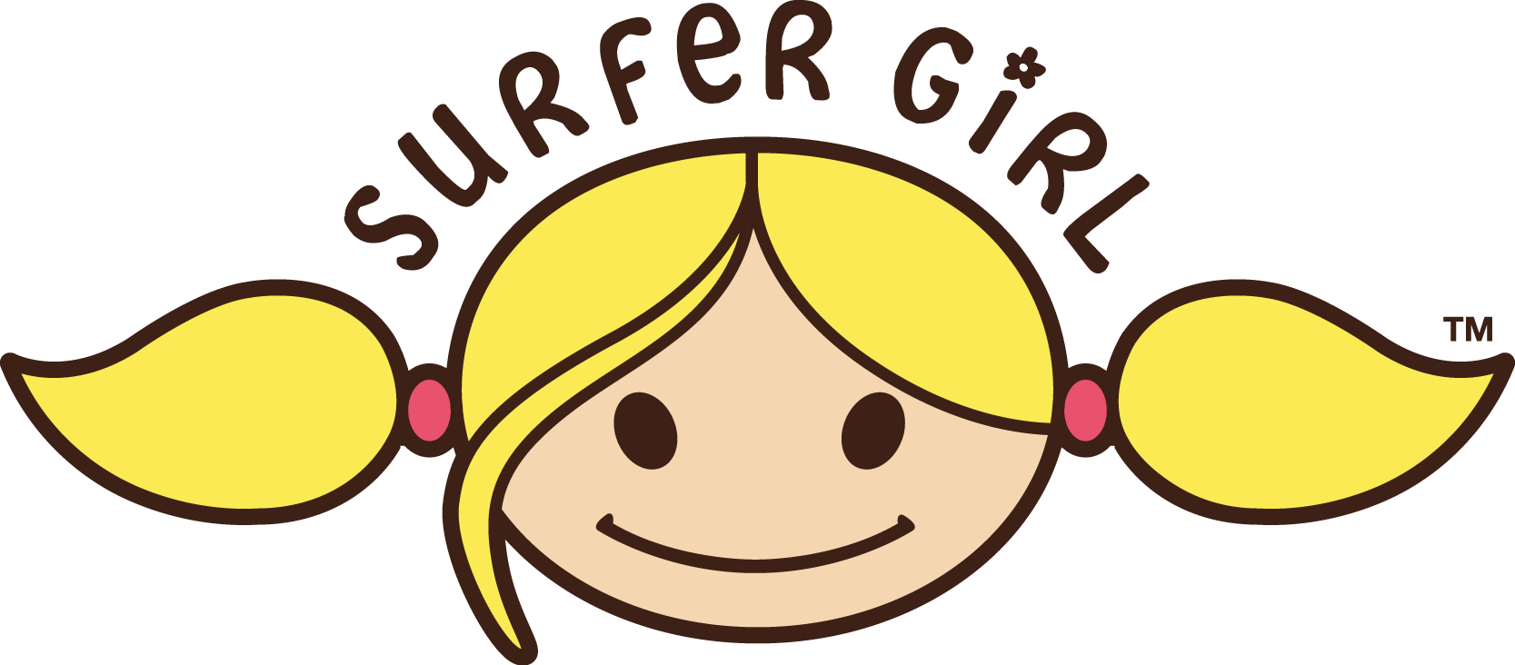 Svg Library Stock Logo Surfing Surfer Girl Uluwatu - Surfer Girl Logo ...