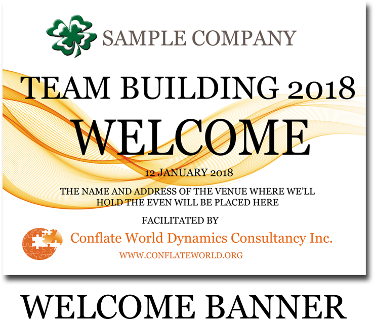 Welcome Banner Sample Website - Fab And Glam - Free Transparent PNG ...