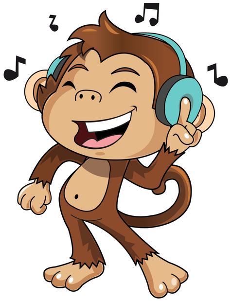 Download Cute Monkey Stickers Messages Sticker-1 - Cute Monkey Sticker ...