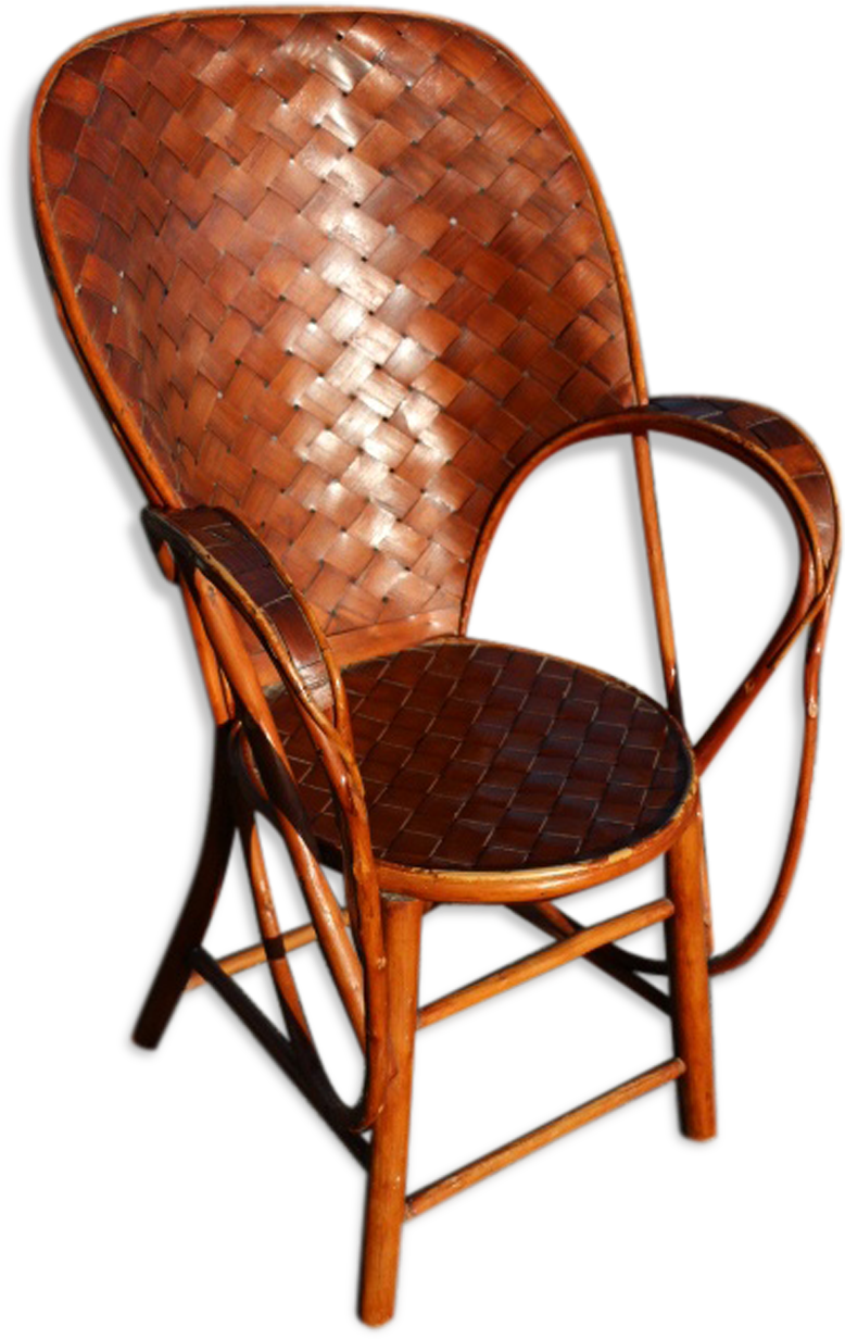 Download Armchair Rattan Banana Leaves - Rocking Chair PNG Image with ...