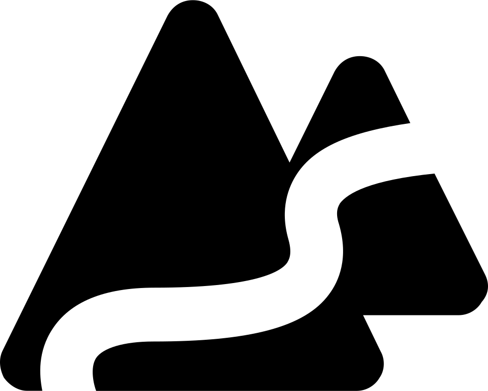 Png File Svg - Mountain Road Icon - Free Transparent PNG Download - PNGkey