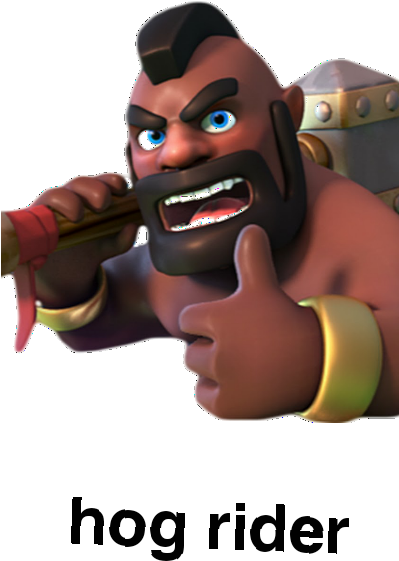 Download Model Image Graphic Image - Hog Rider Without Hog PNG Image ...