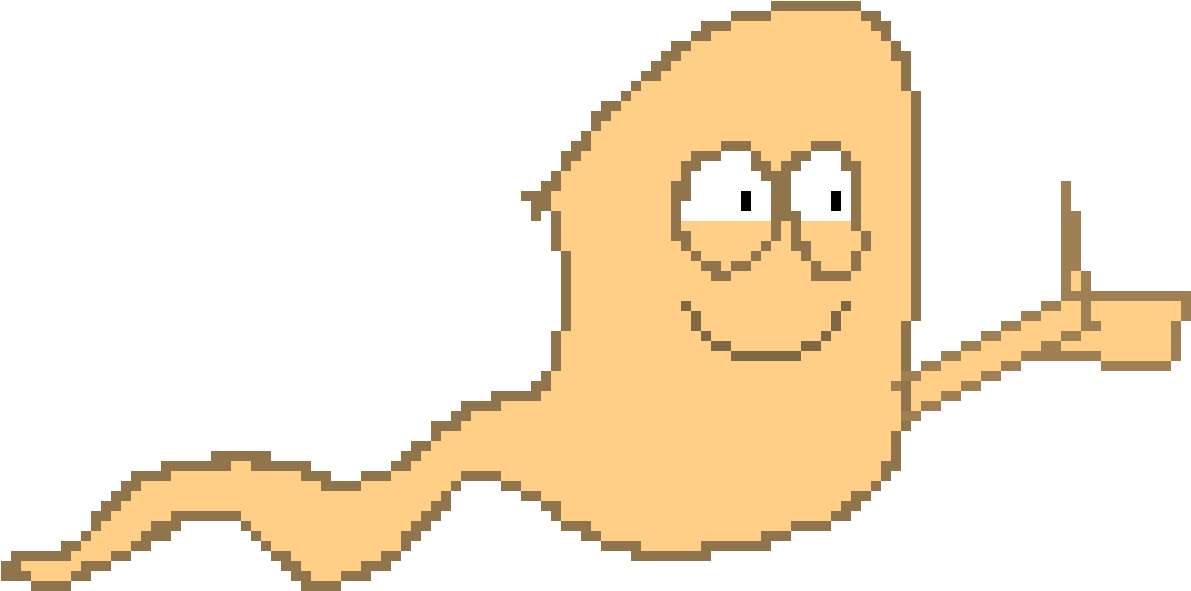Download Worm Sprite PNG Image with No Background - PNGkey.com