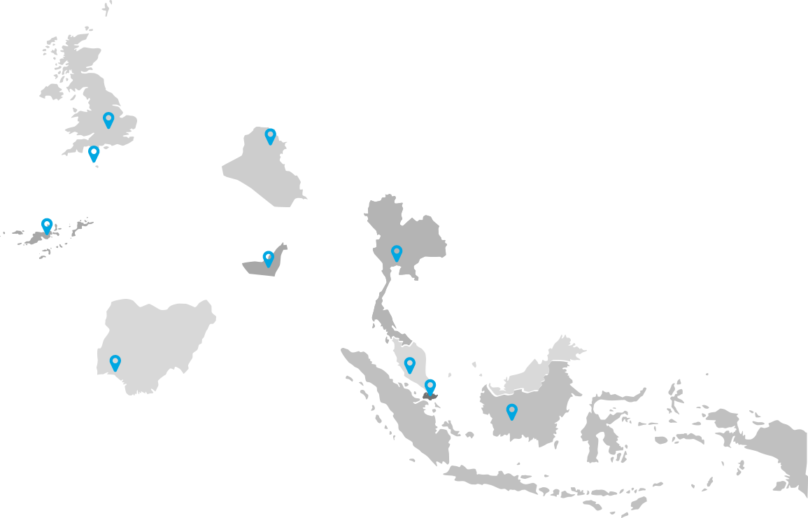 Download Img Location Map With Pins V2 - Southeast Asia And China PNG ...