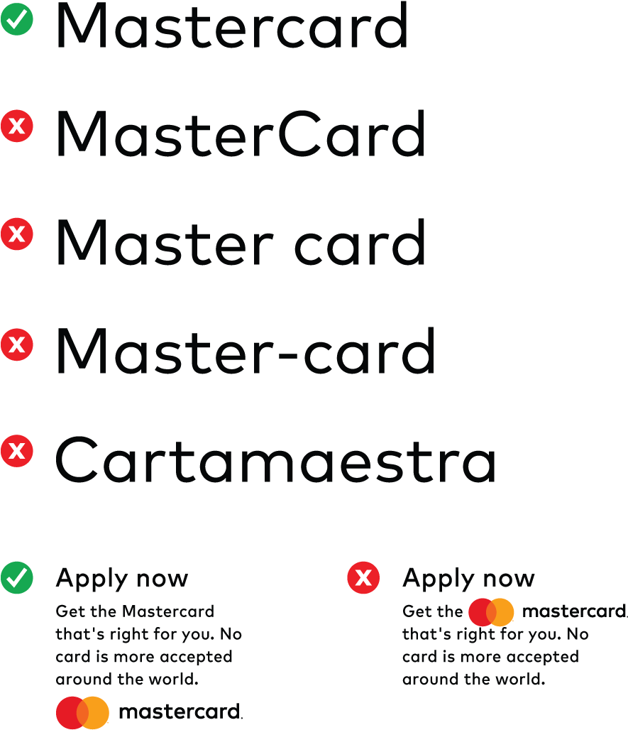 Download Brand Mark Guidelines Logo Usage Rules Images - Mastercard ...