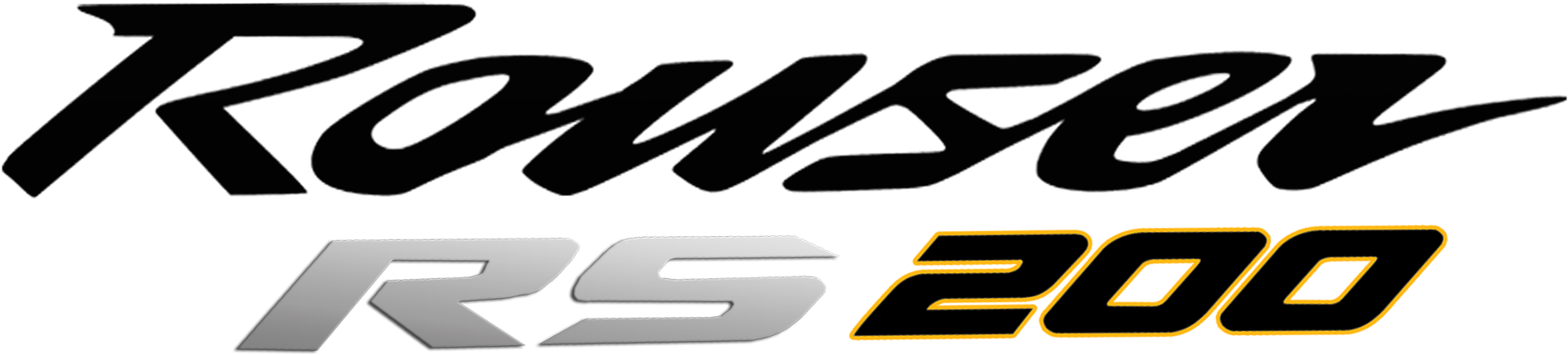 Download Definitely Rouser - Pulsar Rs 200 Logo PNG Image with No ...