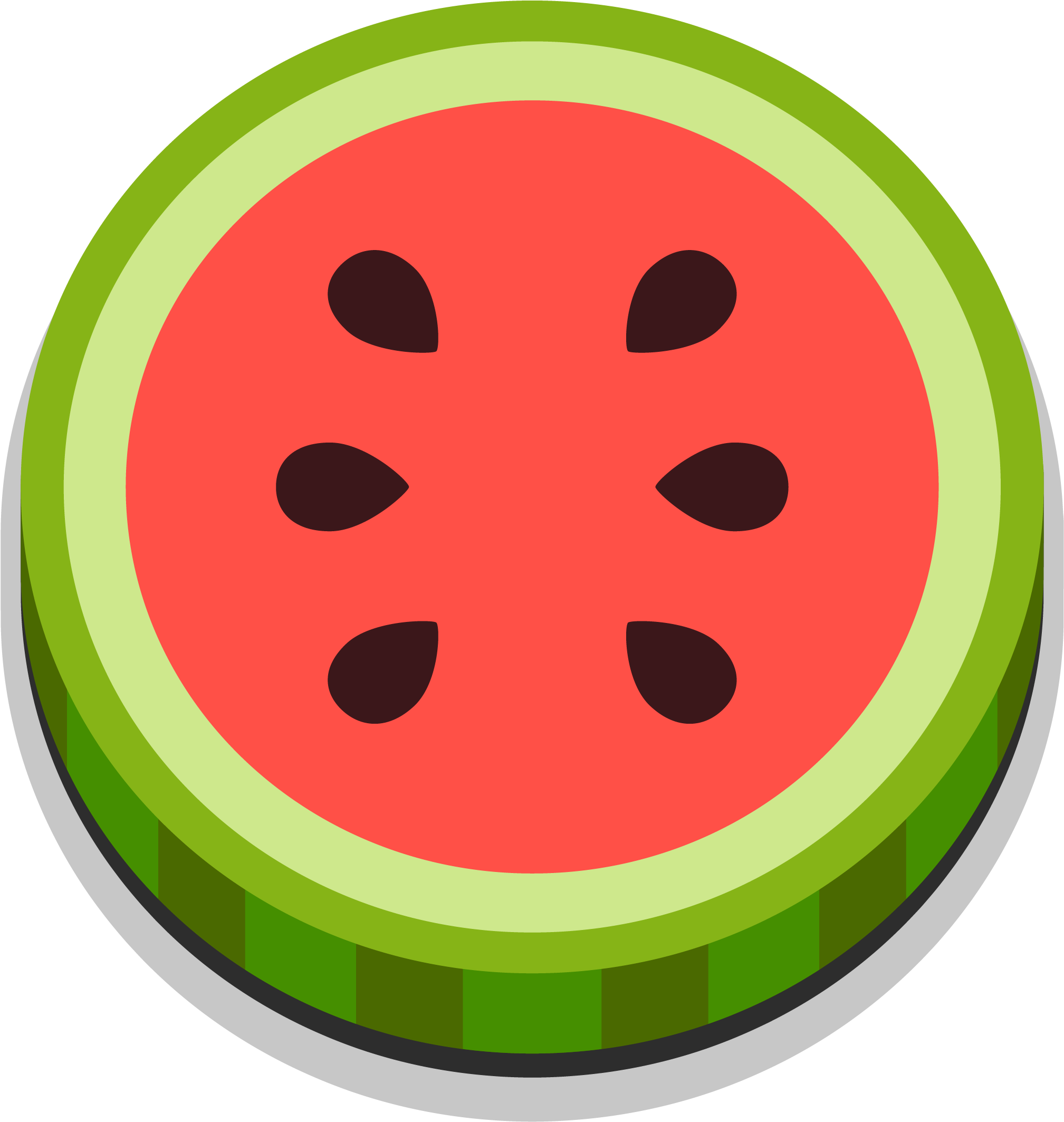 Download Smiley Clipart Watermelon - Watermelon PNG Image with No ...