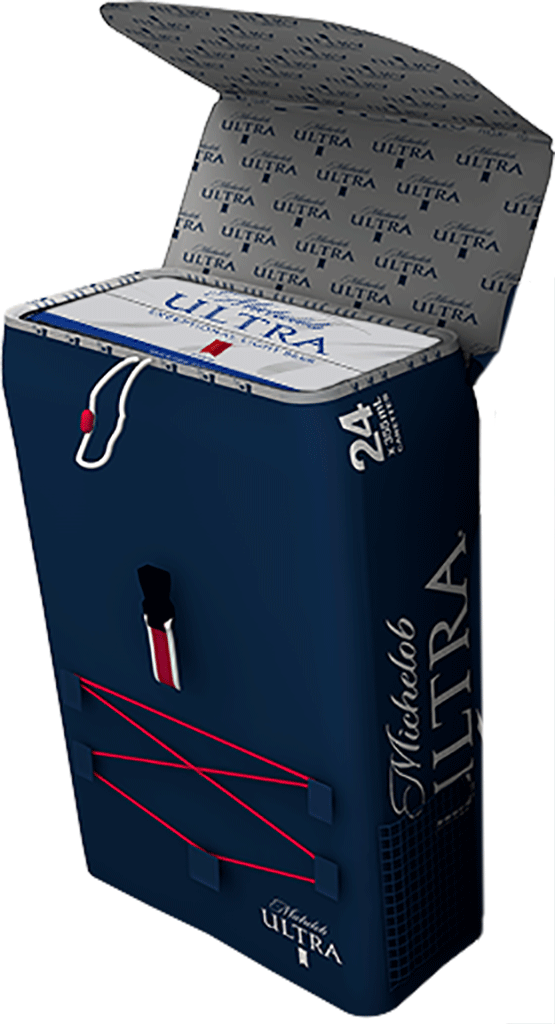 Download Michelob Ultra In A Fitness Bag - Box PNG Image with No ...
