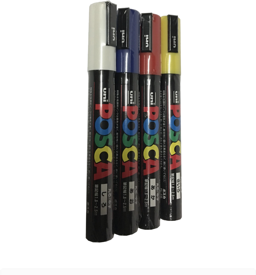 Download Posca Queen Bee Marker - Eye Liner PNG Image with No ...