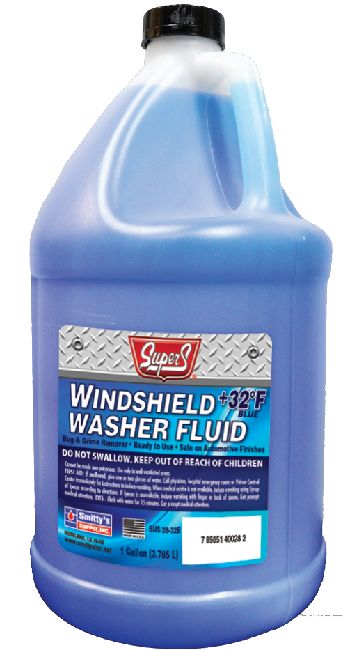 Download Super S 32° Blue Degree Windshield Washer Fluid - Super S PNG ...
