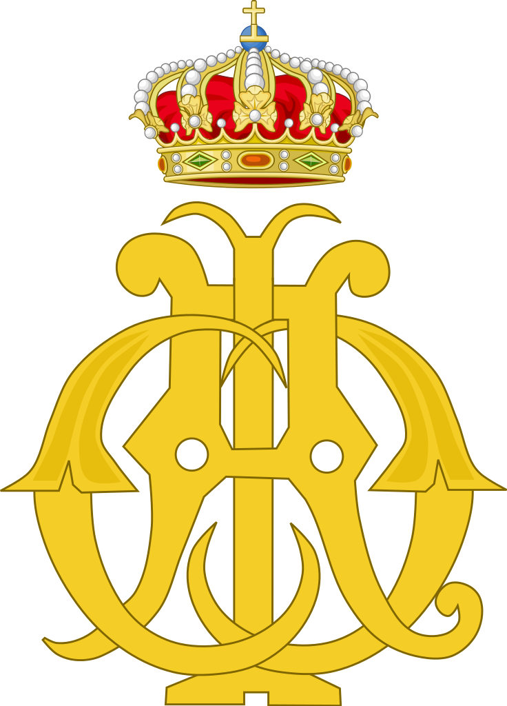 Download Royal Monogram Of Princess Josephine Of Baden - Royal Monogram ...