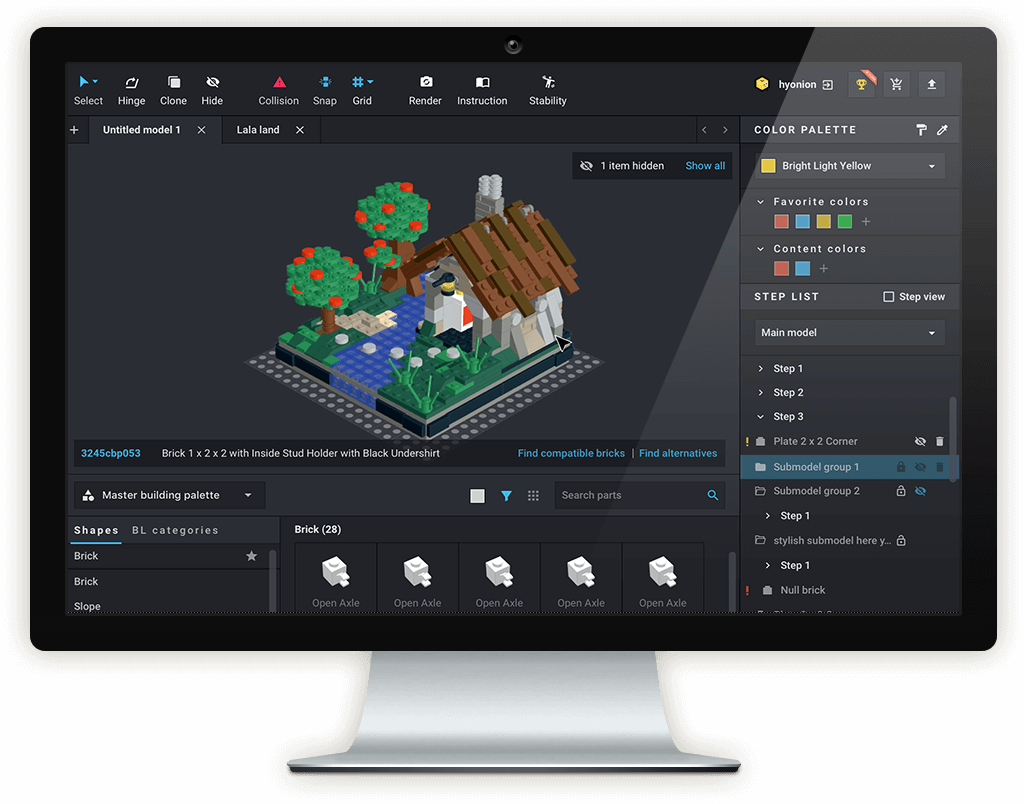 Download Studio 2 - - Lego Stud Io PNG Image with No Background ...