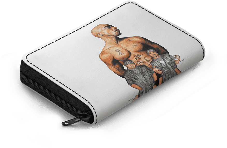 Download Dailyobjects 2pac Biggie Zipper Slim Card & Coin Wallet ...