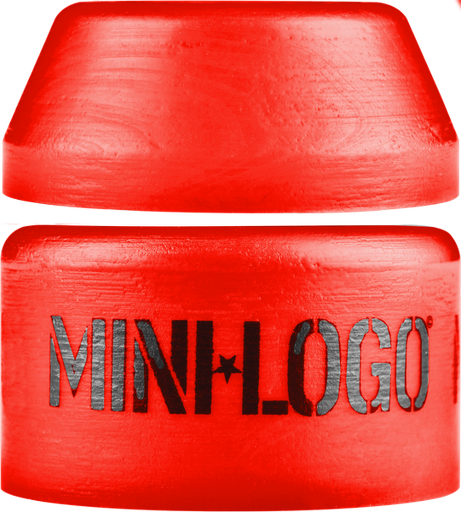 Download Mini Logo Bushing Set Hard 100a Red 2pcs - Mini Logo PNG Image ...