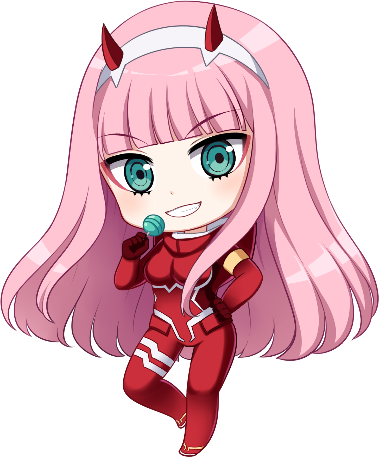 Download Darling In The Franxx - Cartoon PNG Image with No Background ...