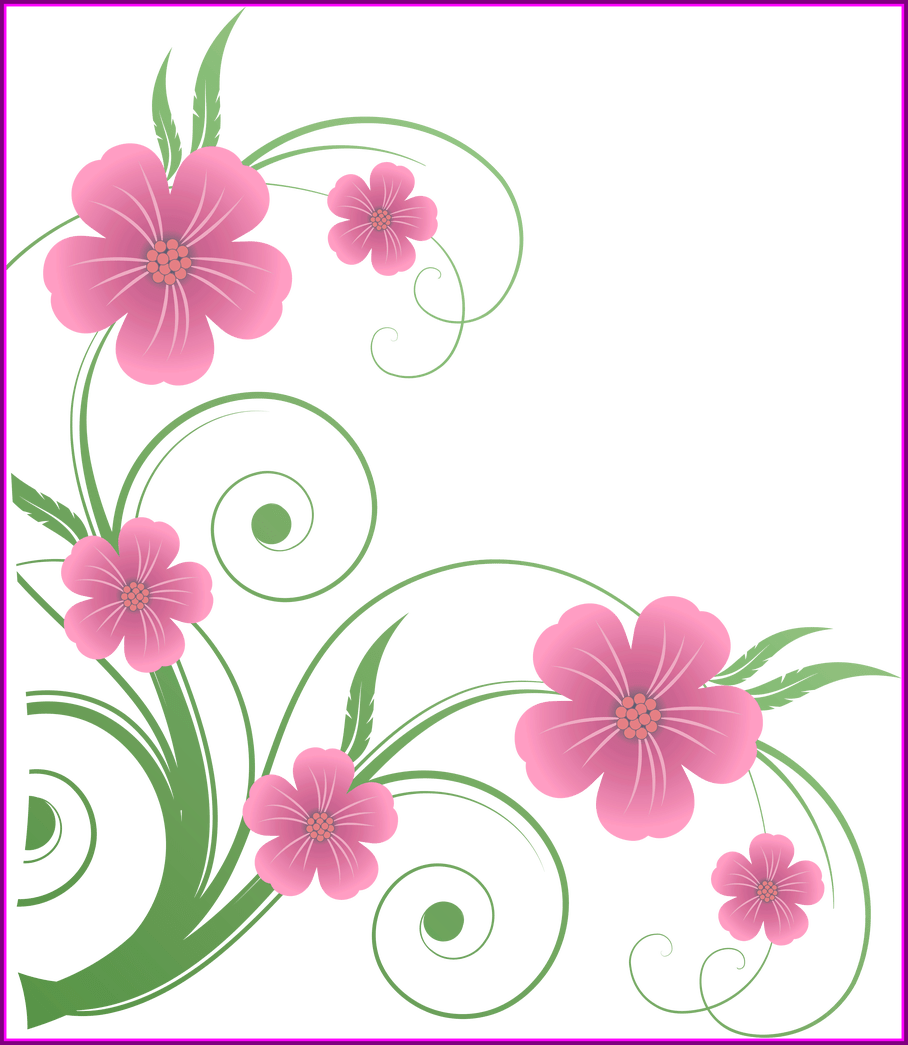 Download Spring Clipart Transparent Background - Flowers Clip Art PNG ...