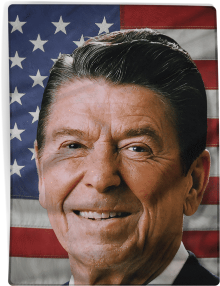 Download Ronald Reagan PNG Image with No Background - PNGkey.com