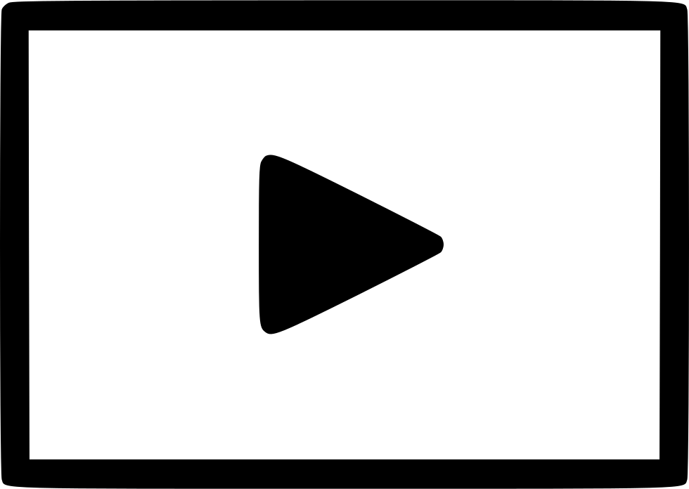 Download Video Movie Media Play Comments - Triangle PNG Image with No ...