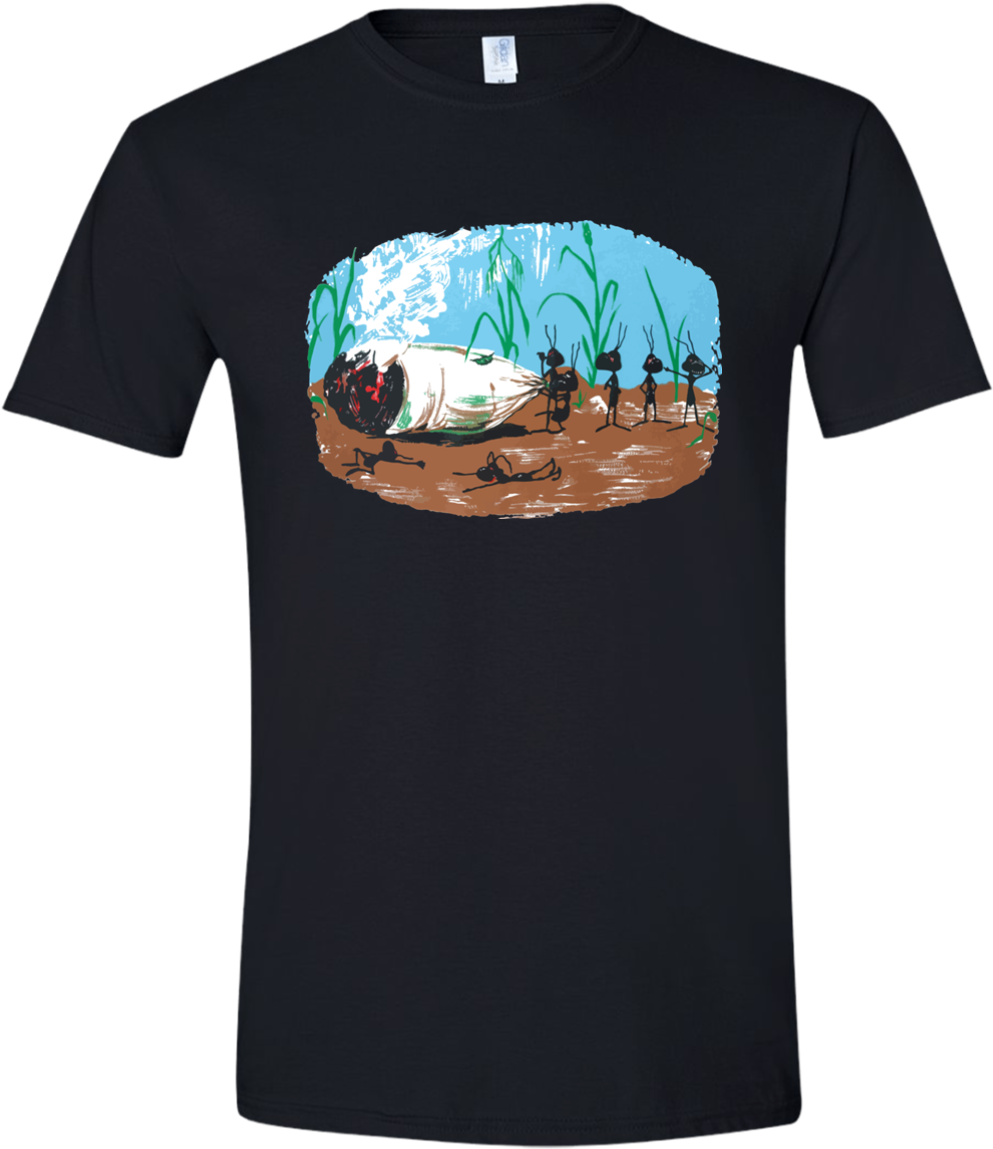 Download Roach Smoking Ants - Shirt PNG Image with No Background ...