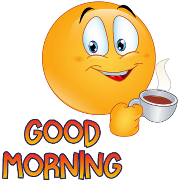 Emoji World Good Morning - Smiley - Free Transparent PNG Download - PNGkey