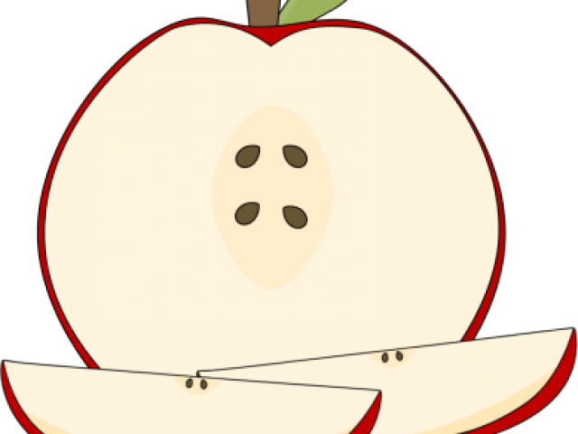Download Drawn Apple Apple Slice - Circle PNG Image with No Background ...