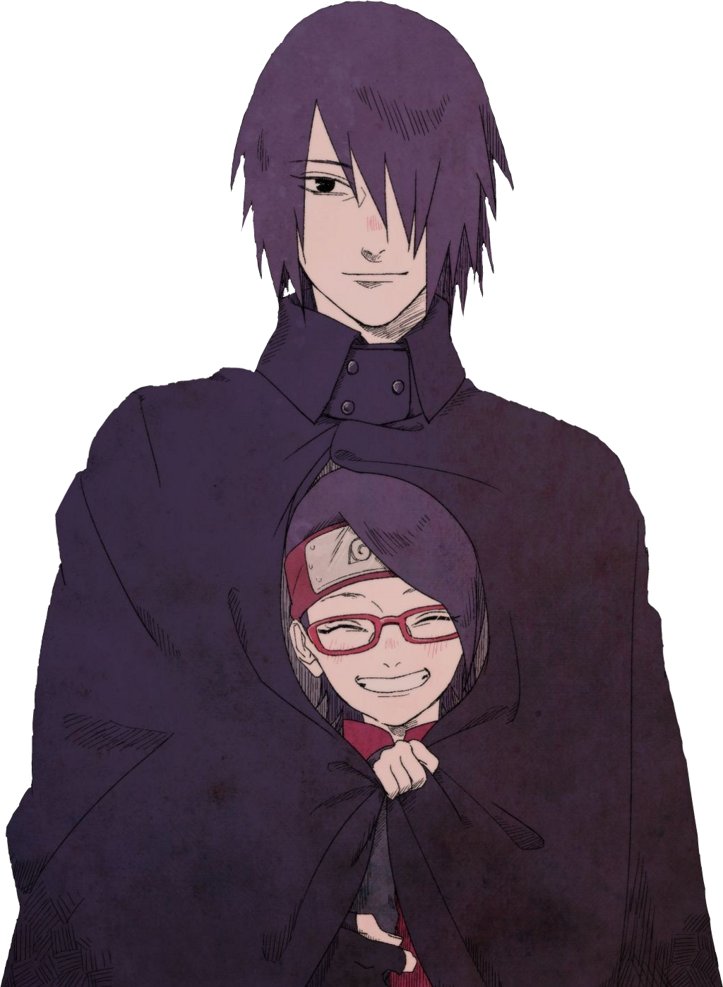 Sarada Sticker - Sasuke Sarada - Free Transparent PNG Download - PNGkey