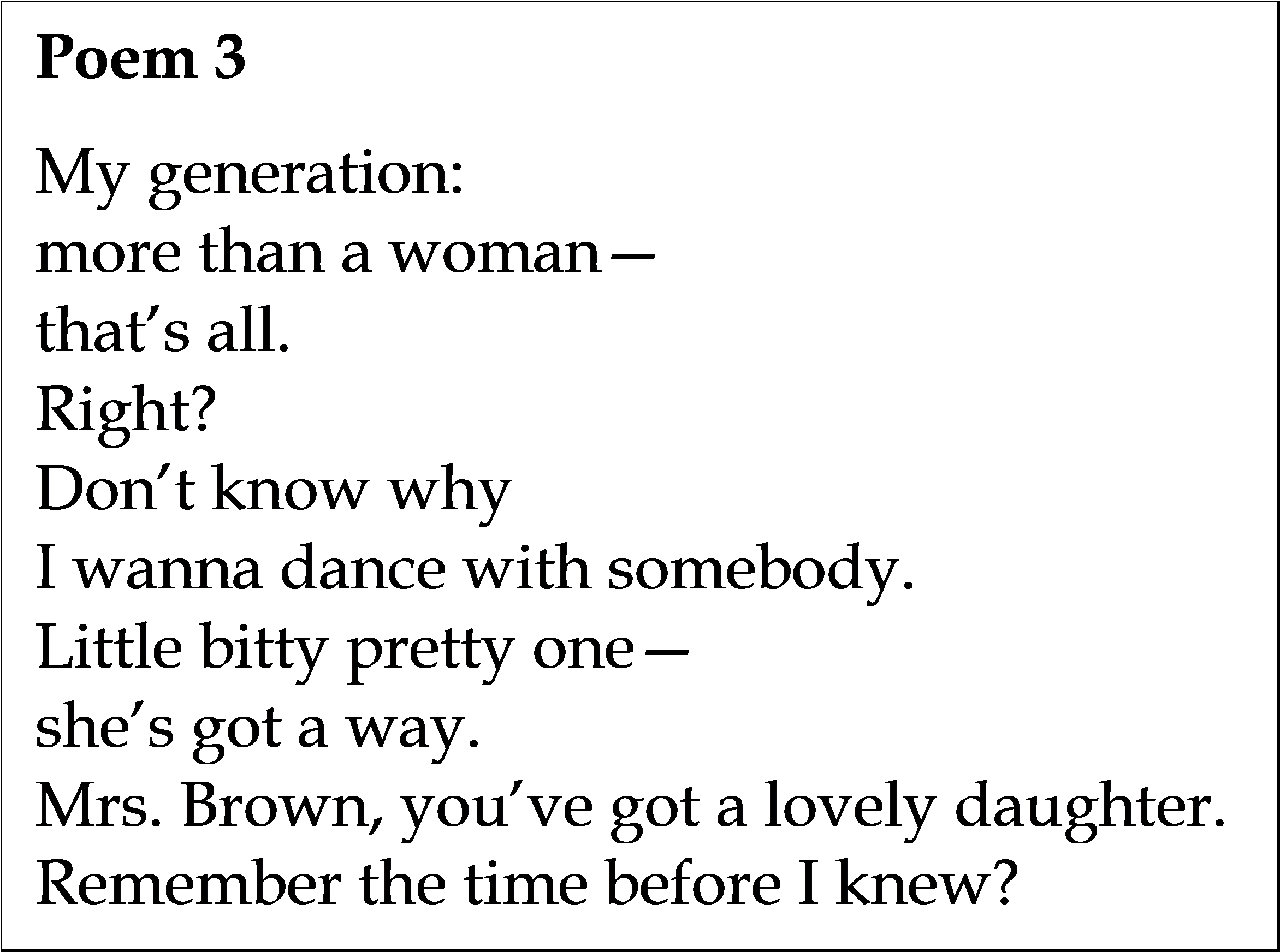 Download Titles For Poems Song Poetry Emily Paonessa - Title Examples ...