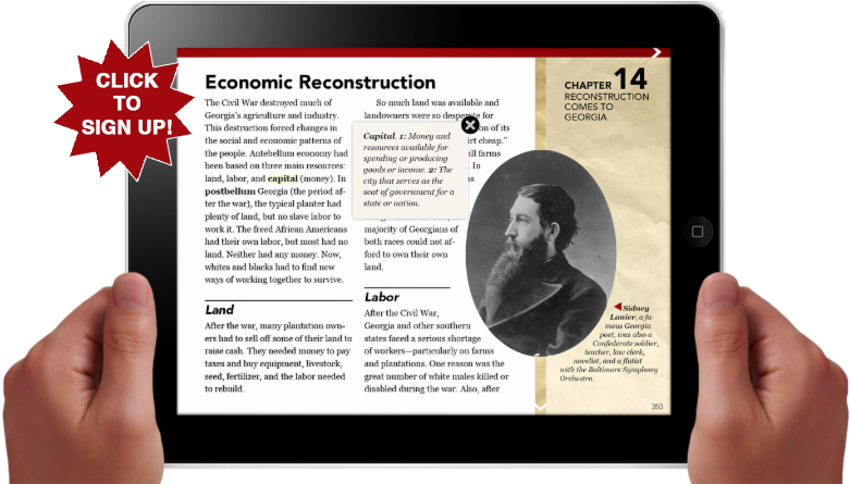 About The Georgia Studies Digital Textbook - Digital Textbook - Free ...