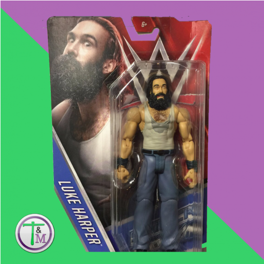 Download Luke Harper Basic - Action Figure PNG Image with No Background ...