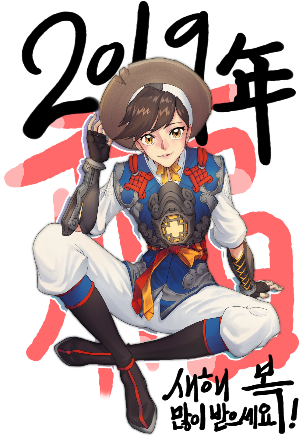 Download Anime, Pixiv Id 28178000, Overwatch, Tracer, Fanart - Poster ...