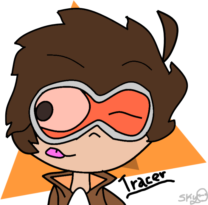Download Overwatch Tracer - Cartoon PNG Image with No Background ...