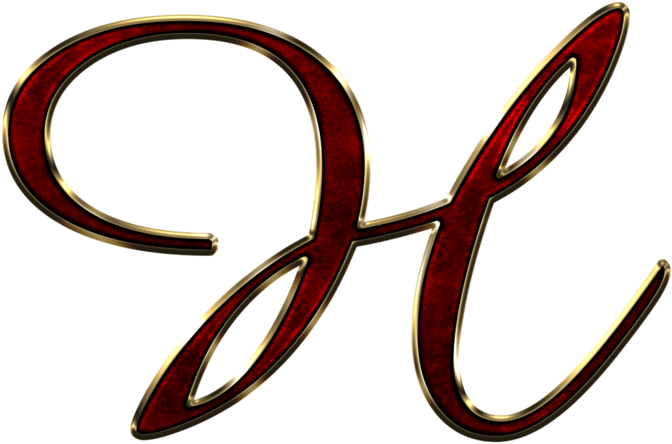 Alphabet Letter Initial, Backgrounds Textures - Letter H Transparent ...