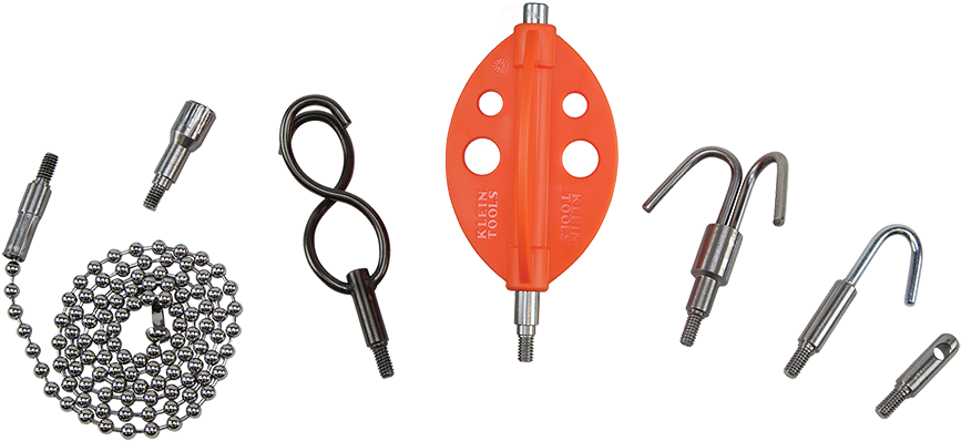 Download Png 56511 - Klein Tools 56511 7-piece Fish Rod Attachment Set ...