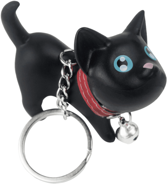 Download Niceeshop Cute Cat Key Chain - Keychain PNG Image with No ...