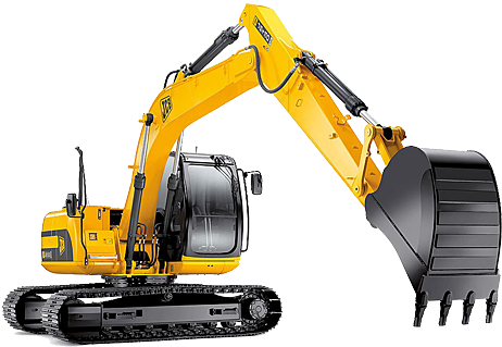 Download Best Free Excavator Icon - Track Hoe Clip Art PNG Image with ...