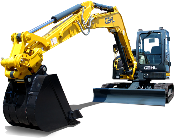 Download Best Free Excavator Transparent Png File - Gehl 603 Mini ...