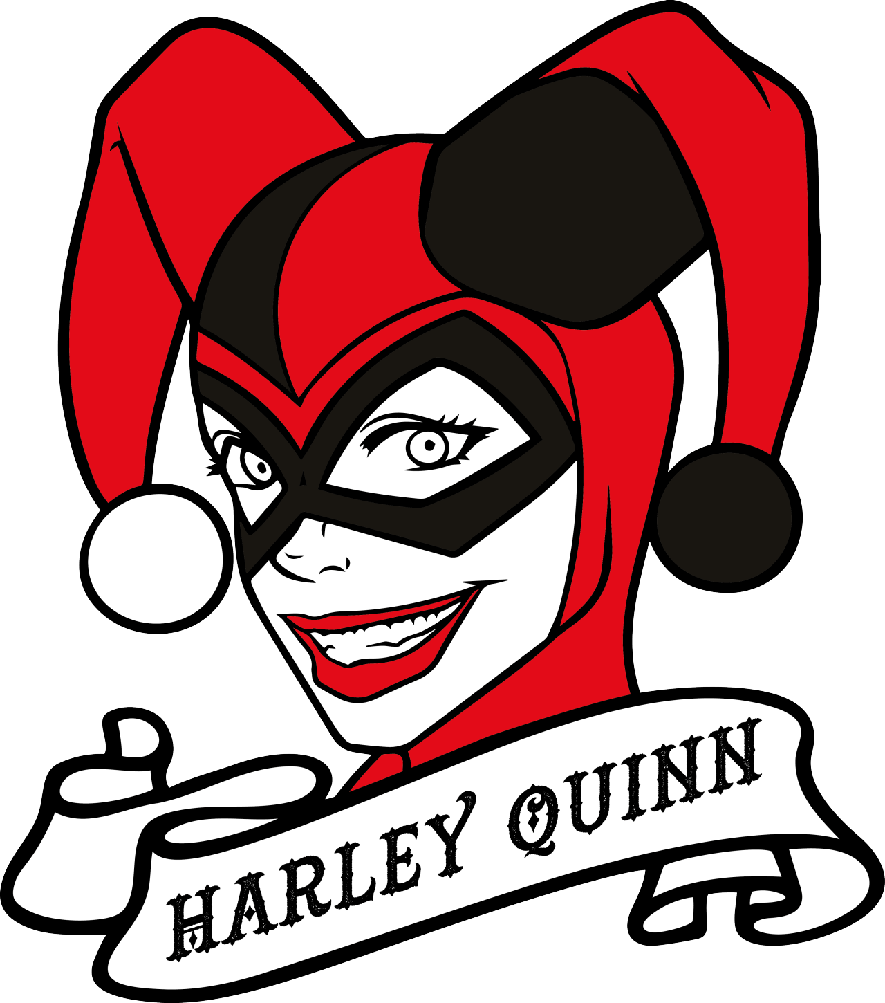 Harley Quinn Logotype By Robertojoel1307 On Deviant - Harley Quinn Logo ...