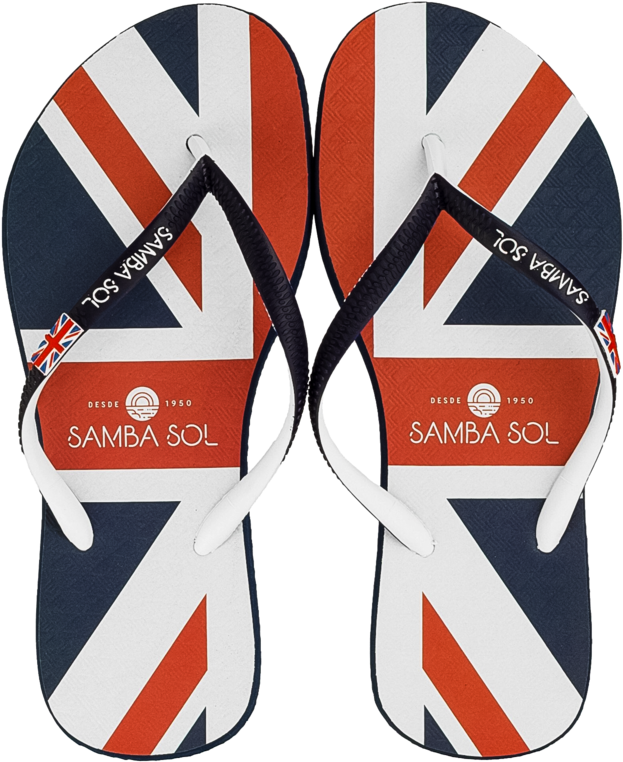 Download Women's British Flag Flip Flops - Flip-flops PNG Image with No ...
