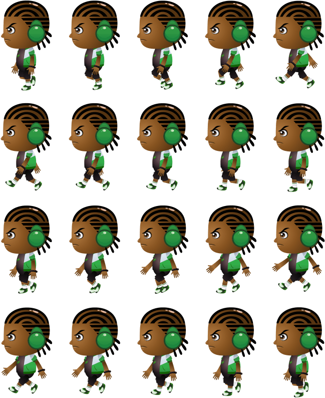 Download Create 2d Sprite Sheet For You - 2d Sprite Sheet PNG Image ...