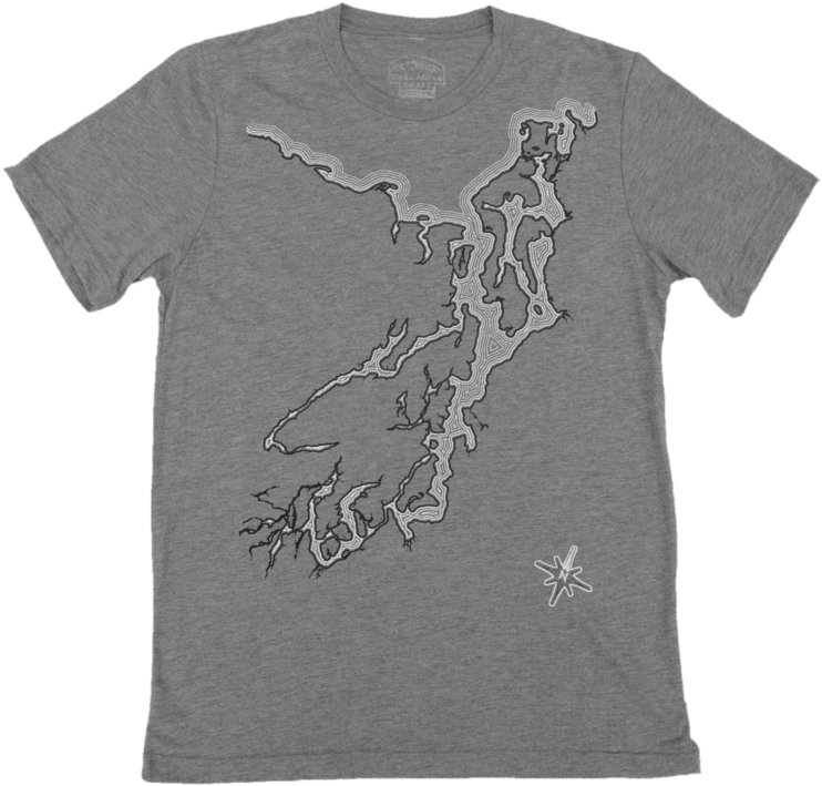 Download Salish Sea Mono - Pitt Engineering T Shirt PNG Image with No ...